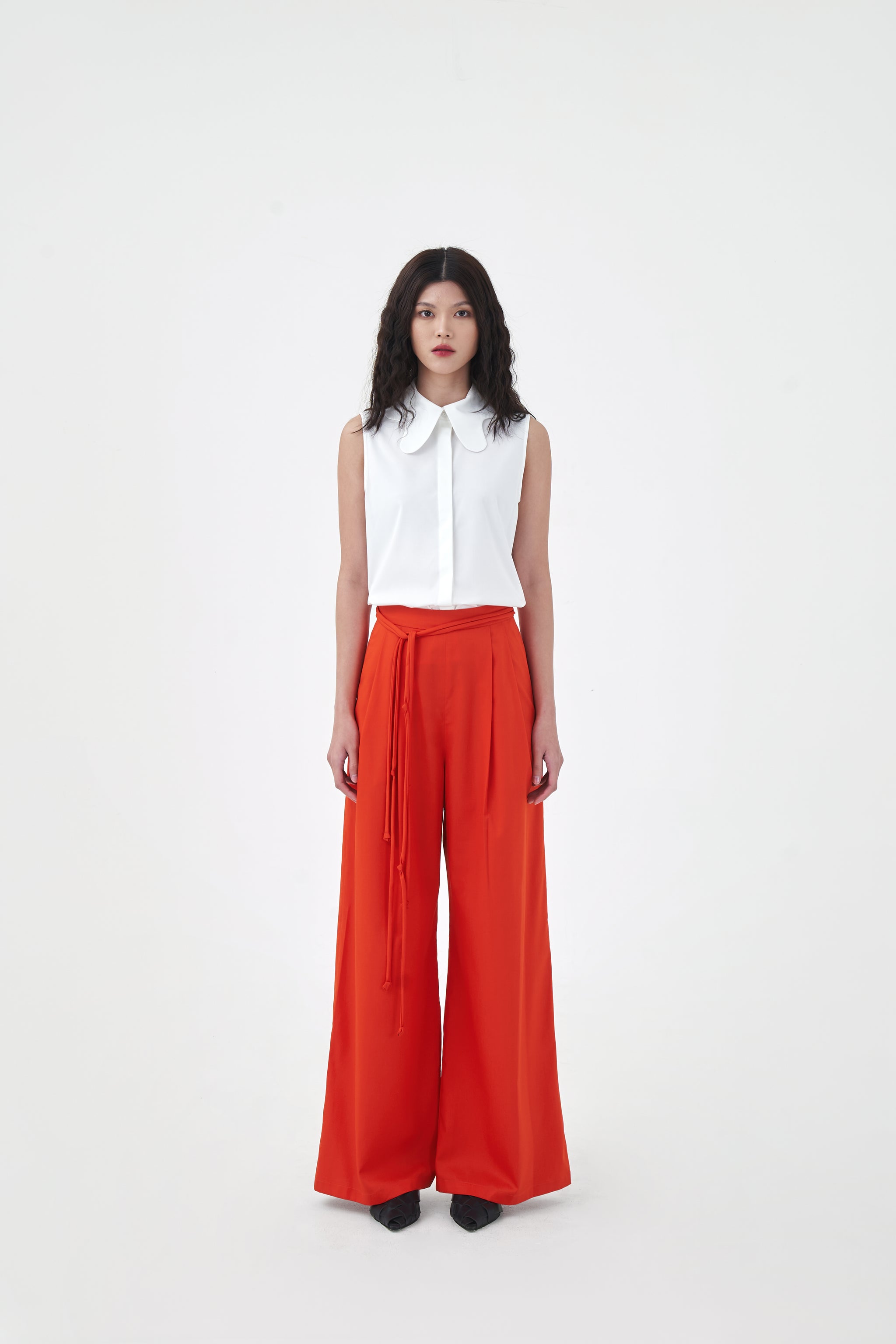 STRING PANTS - Vivid Orange
